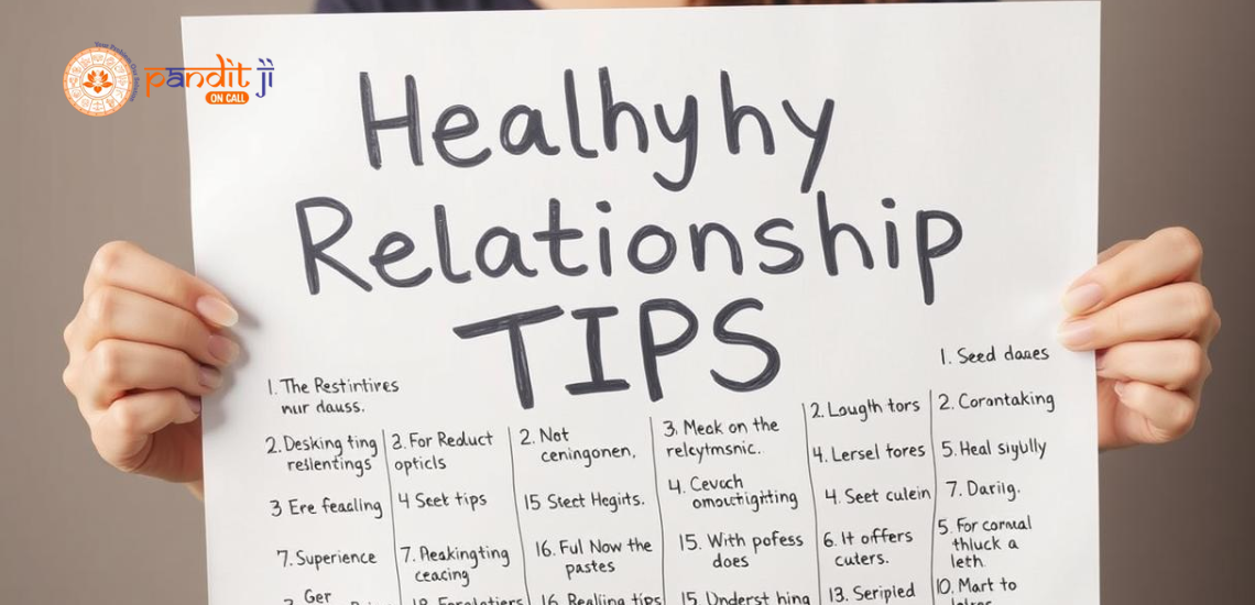 Healthy Relationship Tips for Couples to Thrive - PanditJi